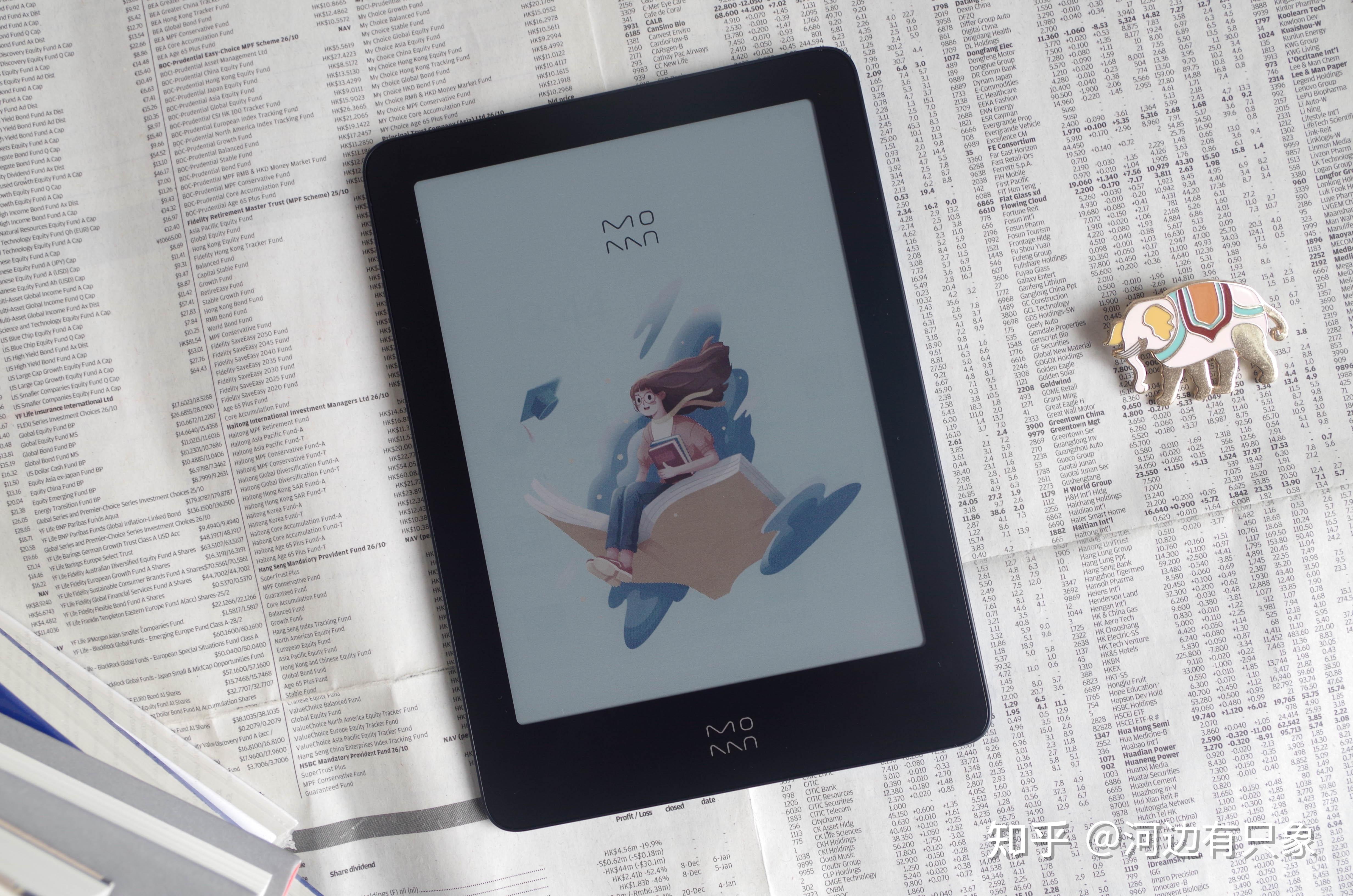 999黑白价即享Kaleido 3彩色墨水屏阅读器——墨案Pantone 6速评 - 知乎