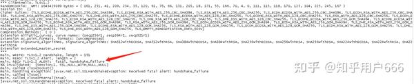 https请求发生received fatal alert: handshake_failure； nested exception 异常分析和解决方法 - 知乎
