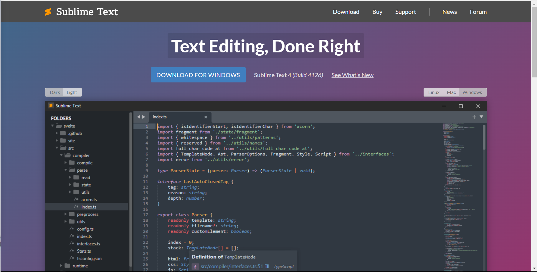 Sublime Text 4 Win 