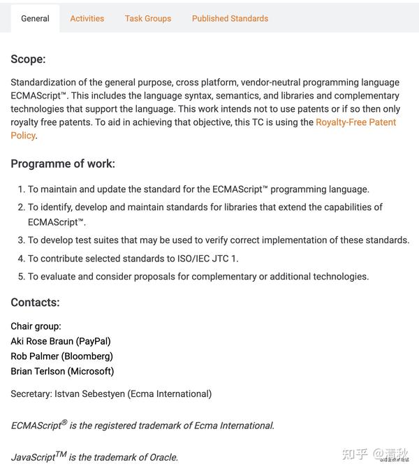 全网最全 ECMAScript 攻略 - 知乎