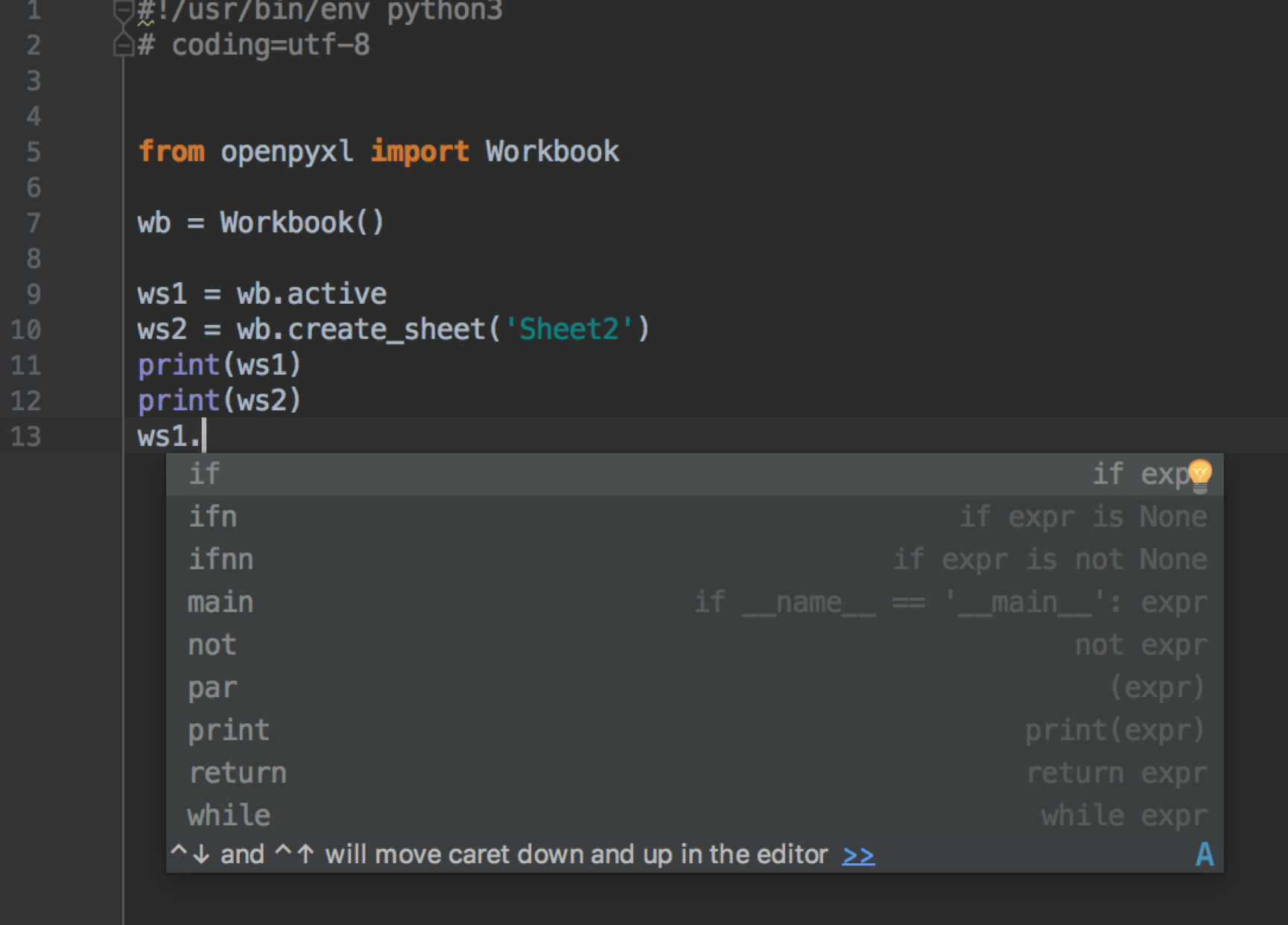 pyCharm三方库代码(e.g.:openpyxl)提示不完整问题 - 知乎
