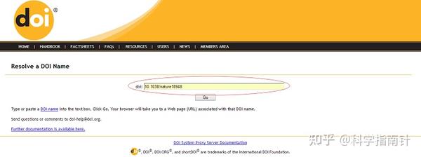 怎样利用DOI快速检索文献？ - 知乎