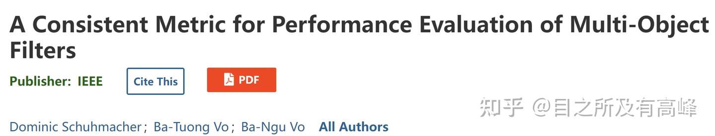 高斯混合概率假设密度滤波器（GM-PHD）研究（Matlab代码实现） - 知乎