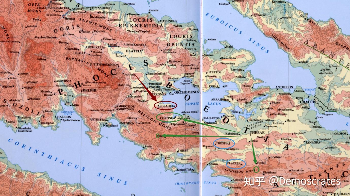 战神的舞池——彼奥提亚战争（378B.C.-371B.C.）以及留克特拉会战的简述 - 知乎