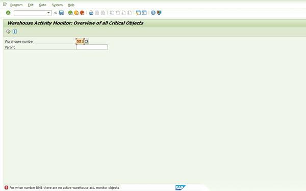 SAP WM初阶之事务代码LL01 - Warehouse Activity Monitor - 知乎