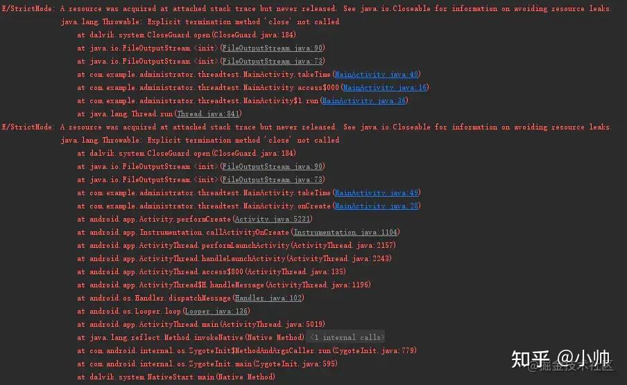 Android性能优化—StrictMode的使用 - 知乎