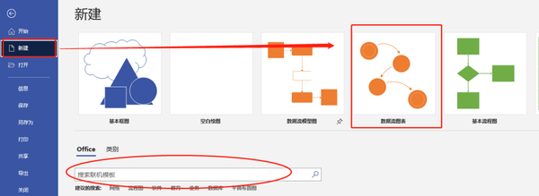 使用VISIO画数据流图DFD - 知乎