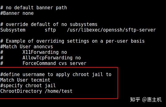 如何使用Chrooted Jail限制SSH用户访问特定目录 - 知乎