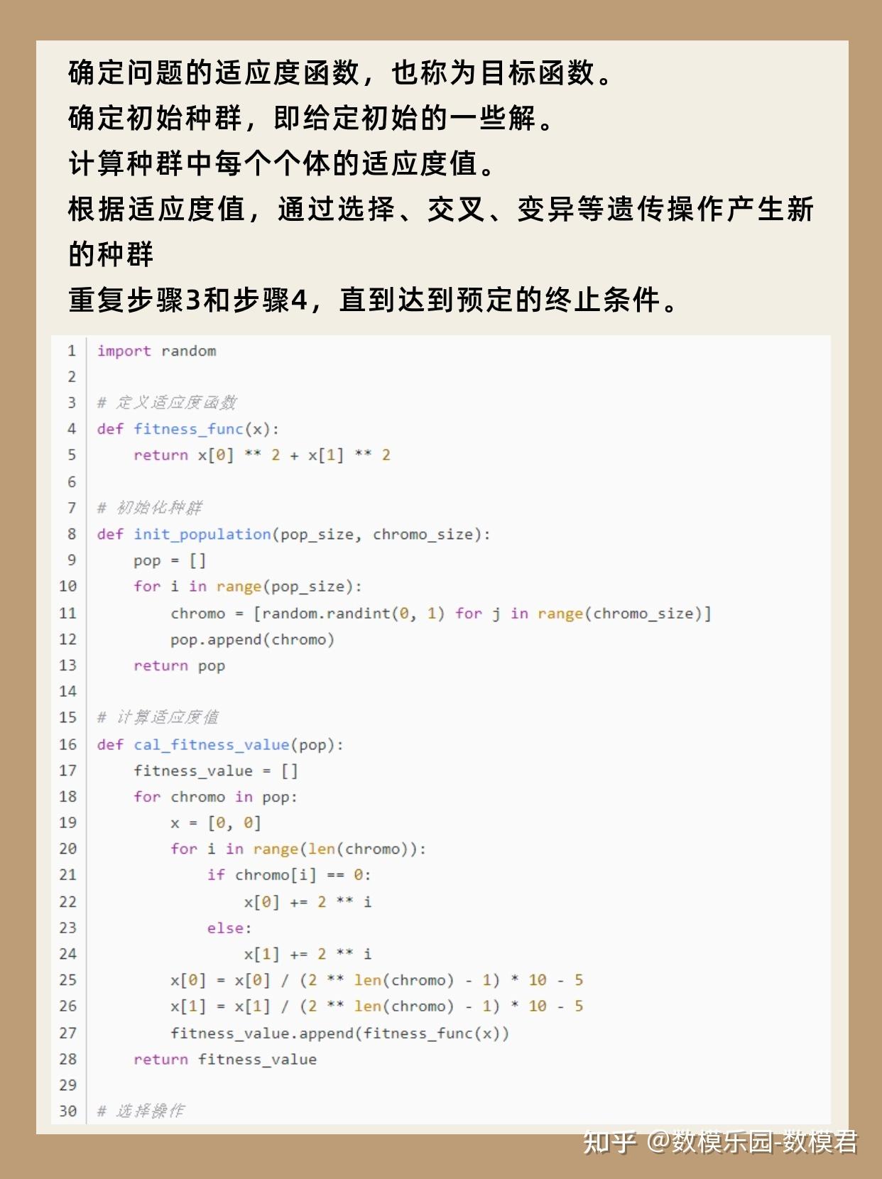 👉数学建模常用算法模型【python实现】 知乎