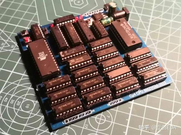 再次简化！用74芯片自制简易CPU，电路设计全开源 - 知乎