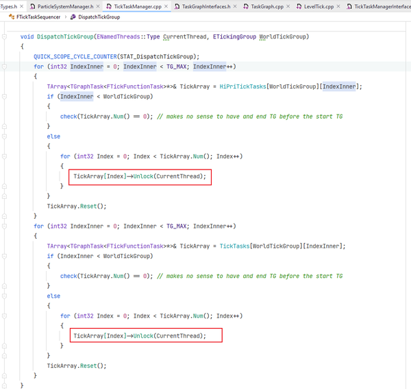UE4 Tick、TaskGraph与NamedThread调度 - 知乎
