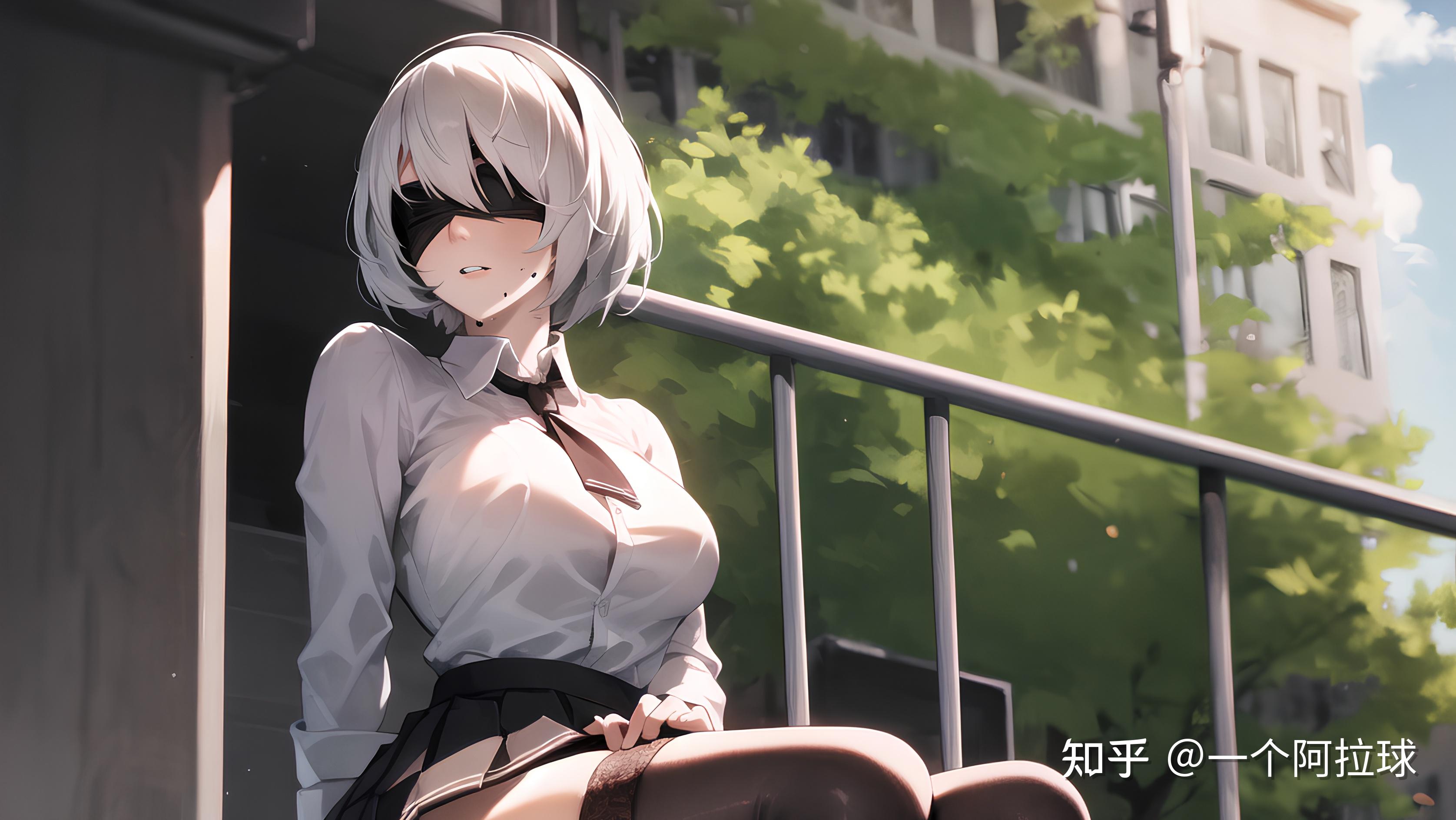 挑战100位动漫女孩穿JK | 2B小姐姐 | 尼尔机械纪元 | AI绘画 | 动漫壁纸 - 知乎