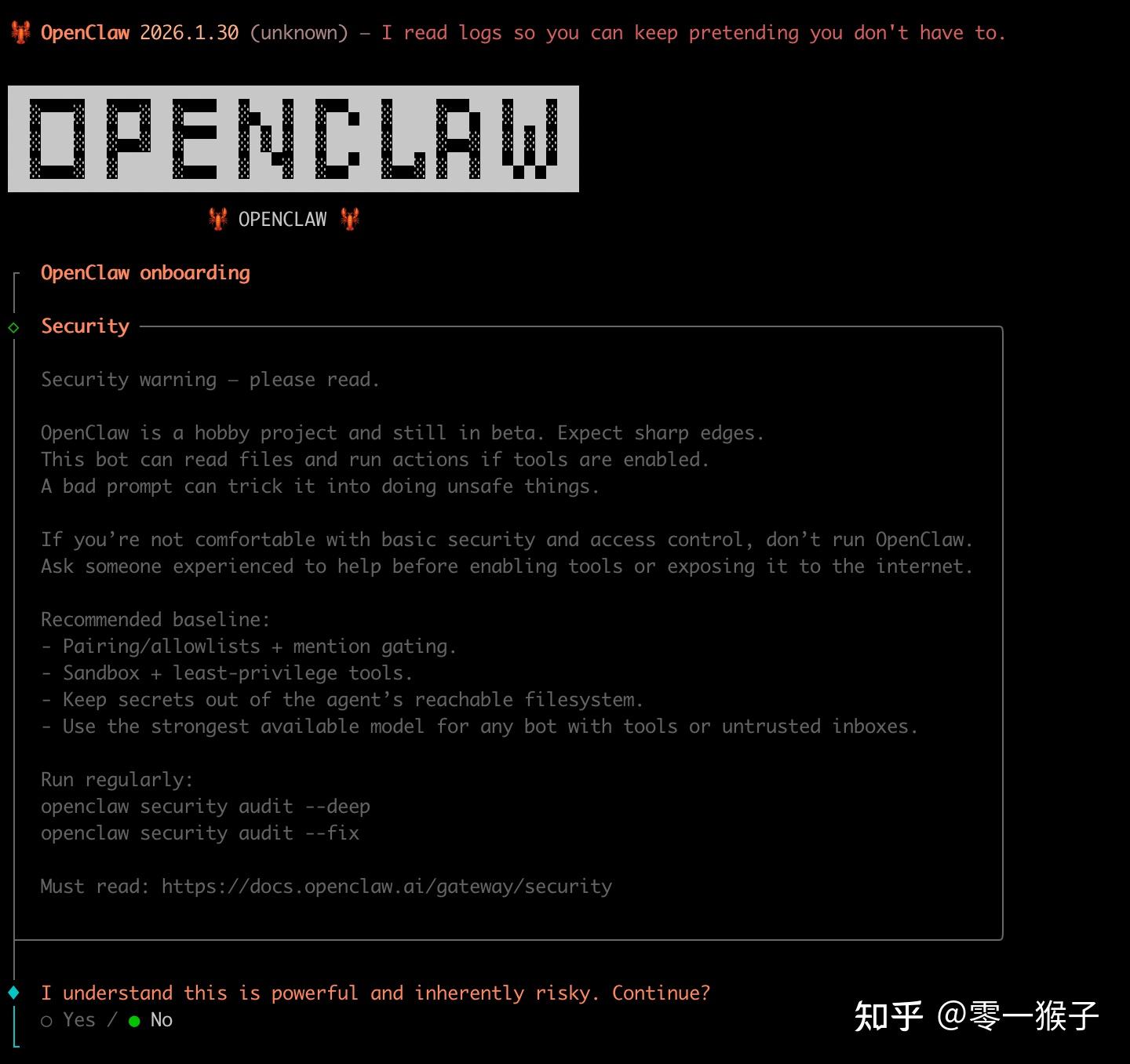 Docker 环境安装 OpenClaw（原 Clawdbot）教程 - 知乎