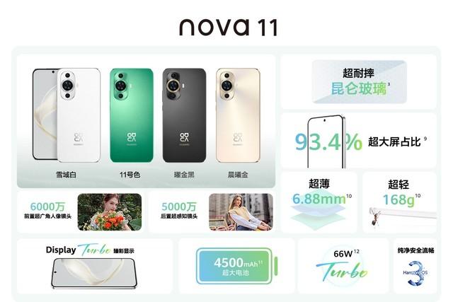 2499元起，华为nova11系列正式发布，价格速览 - 知乎