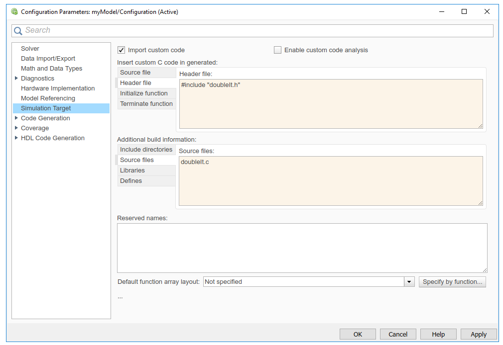 使用 MATLAB Function 模块集成 C 代码 - 知乎
