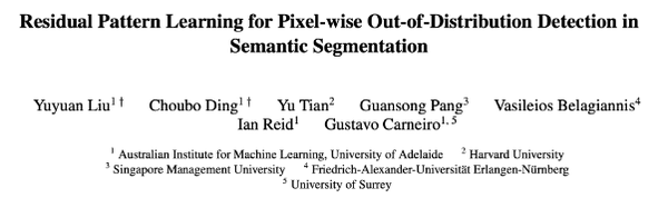 Residual Pattern Learning: 在不影响模型闭集表现的情况下分割异常物体 - 知乎