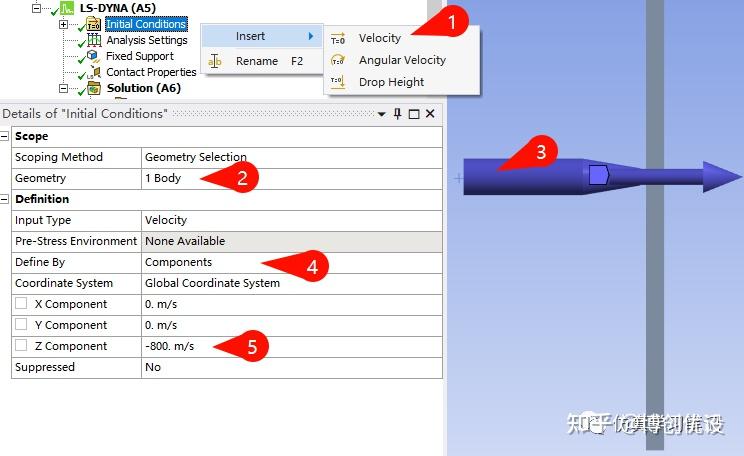 Workbench LS-DYNA 子弹侵彻靶板 - 知乎