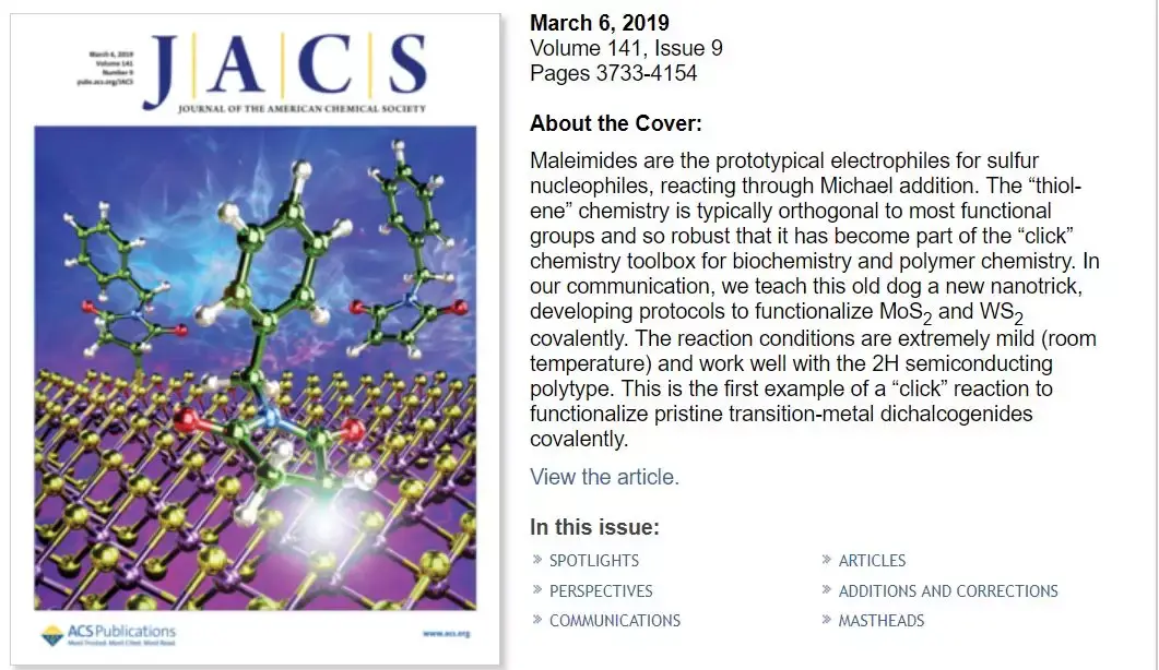 小分子的大用途：搞定“它”，下个JACS封面可能就是你的了 - 知乎