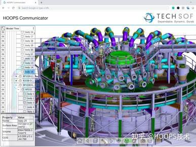 3D WEB轻量引擎HOOPS Communicator：提供复杂大模型WEB端解决方案！ - 知乎