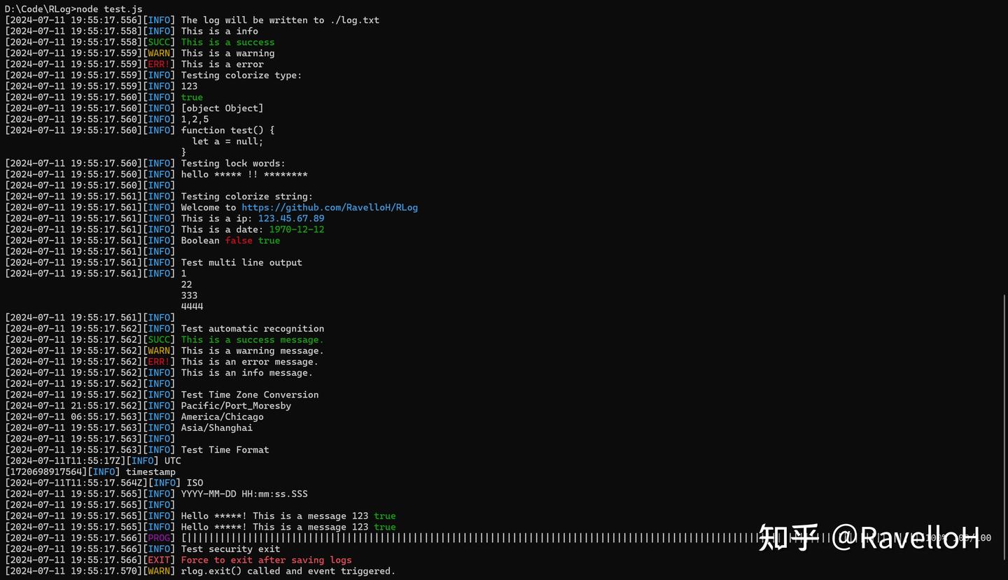 RLog:可能是NodeJs端最好的日志系统 - 知乎