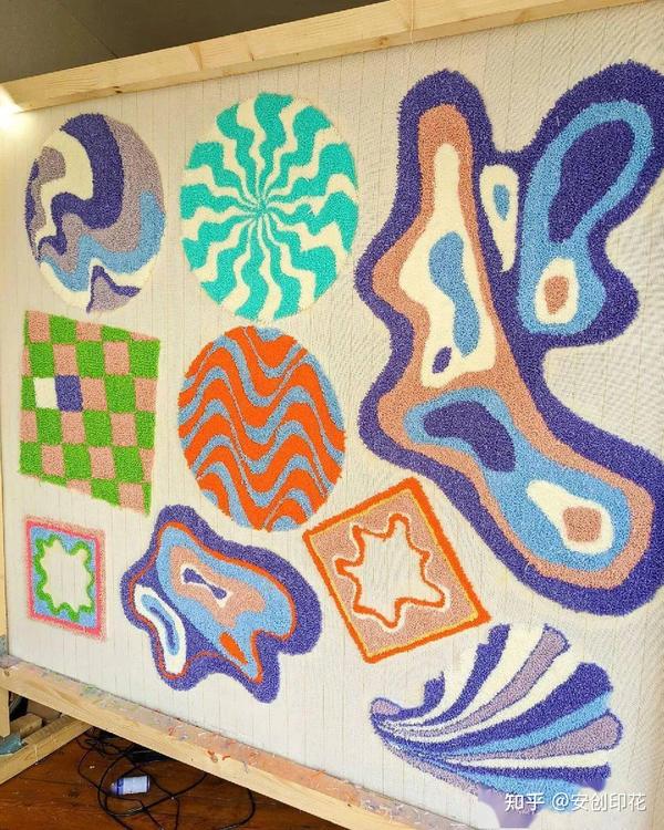 扎男扎女扎做设计-簇绒工艺！（国外超火的 Tufting，你不会还不知道吧） - 知乎