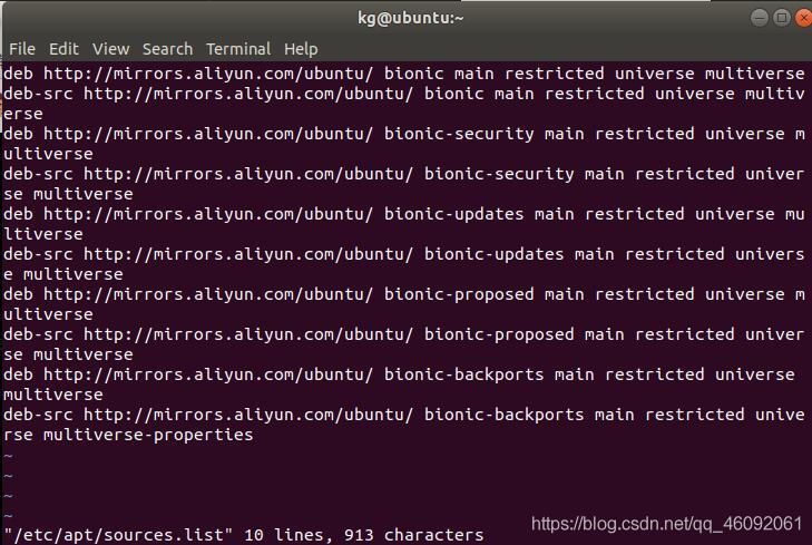Ubuntu18.04..5 配置国内镜像源：解决E: Failed to fetch - 知乎