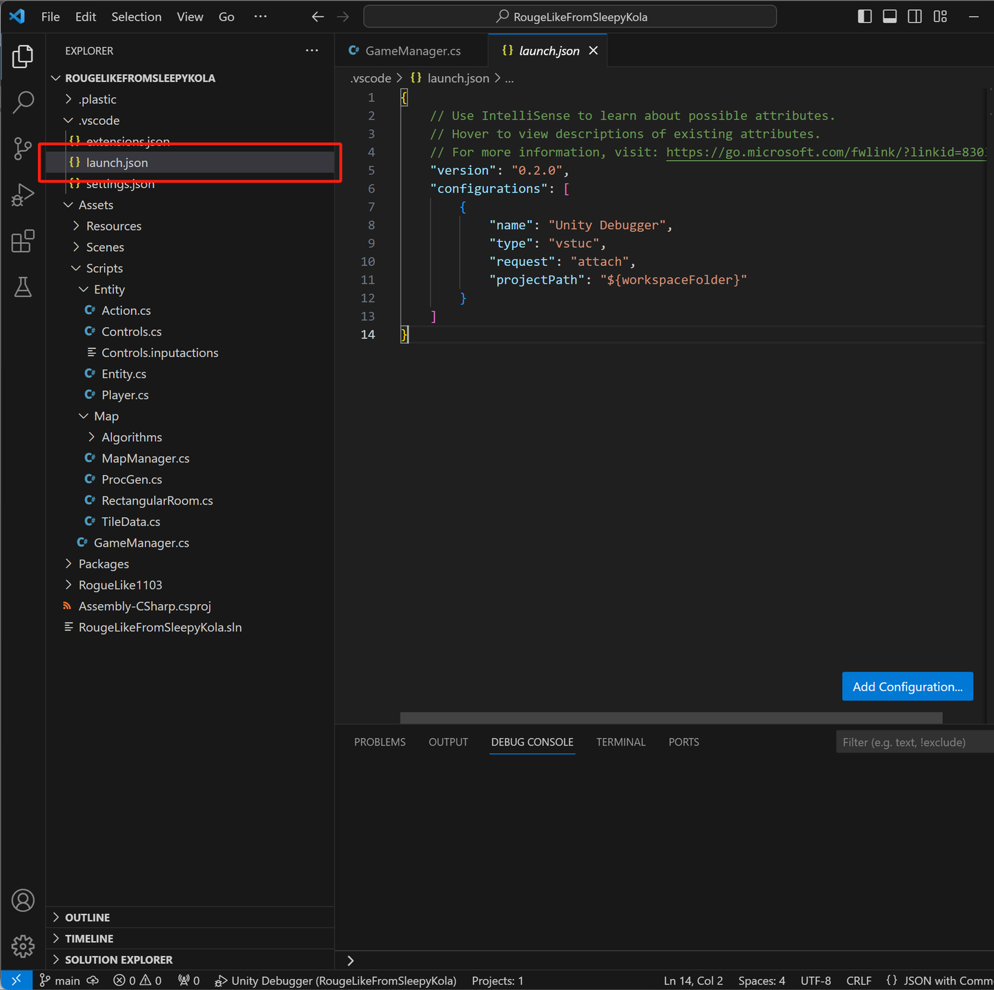 [GameDev]VSCode无法调试Unity程序 - 知乎