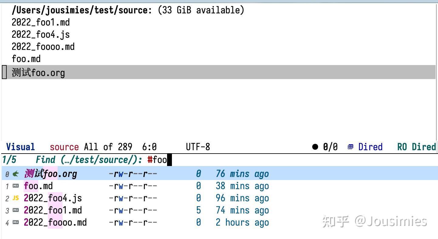 Emacs 中使用 Dired 替代系统文件管理器 Finder - 知乎