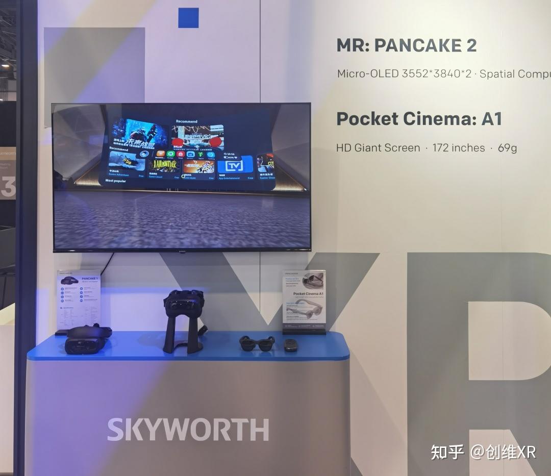 CES 2024：创维XR推出国产首台单眼4K Micro OLED MR产品 - 知乎