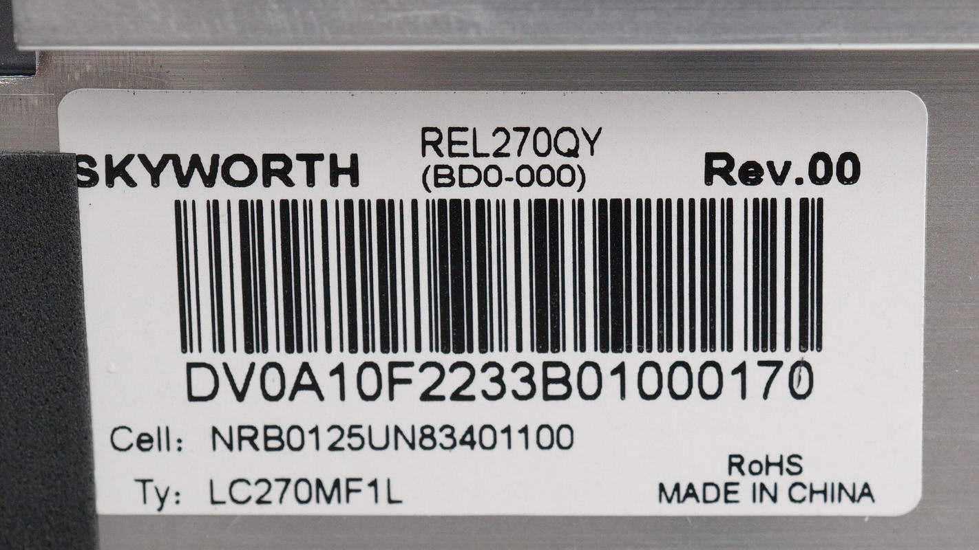 拆解报告：SKYWORTH创维27英寸2K液晶显示器F27B40Q - 知乎