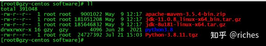 Linux Centos服务器安装python3 8环境 知乎