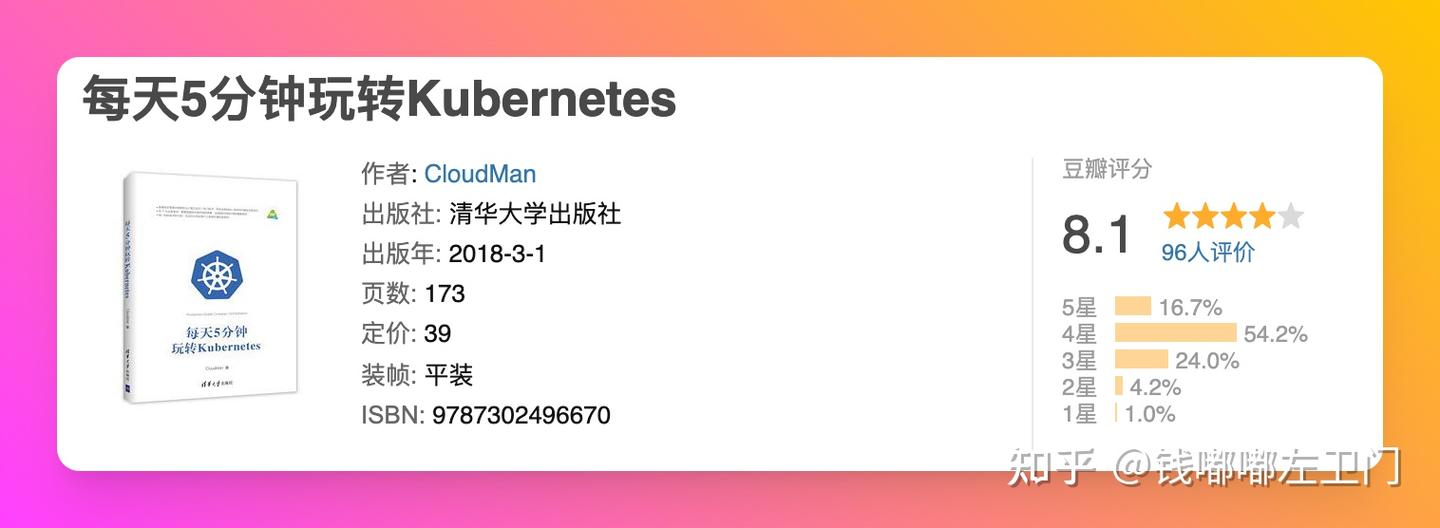 10本 Kubernetes 学习书籍推荐 - 知乎