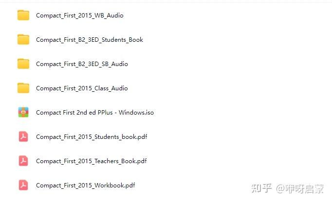 Cambridge Compact First教材 高效备考 FCE 电子版PDF 网盘下载 - 知乎
