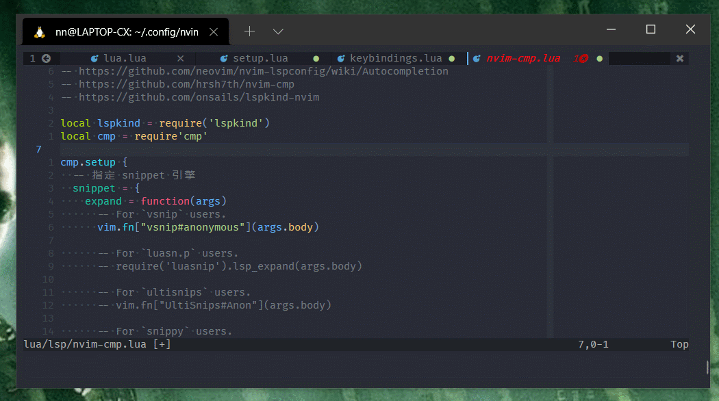 Neovim 内置 LSP 配置 (一)：基础配置 - 知乎