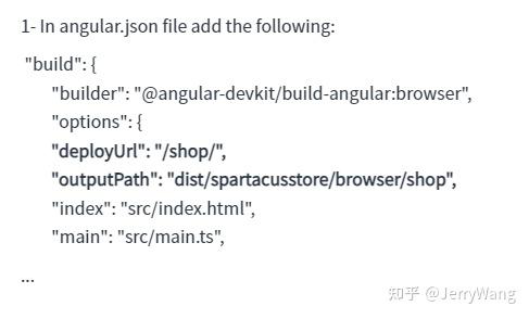 Angular 项目中 angular.json builder 字段的可选项介绍 - 知乎
