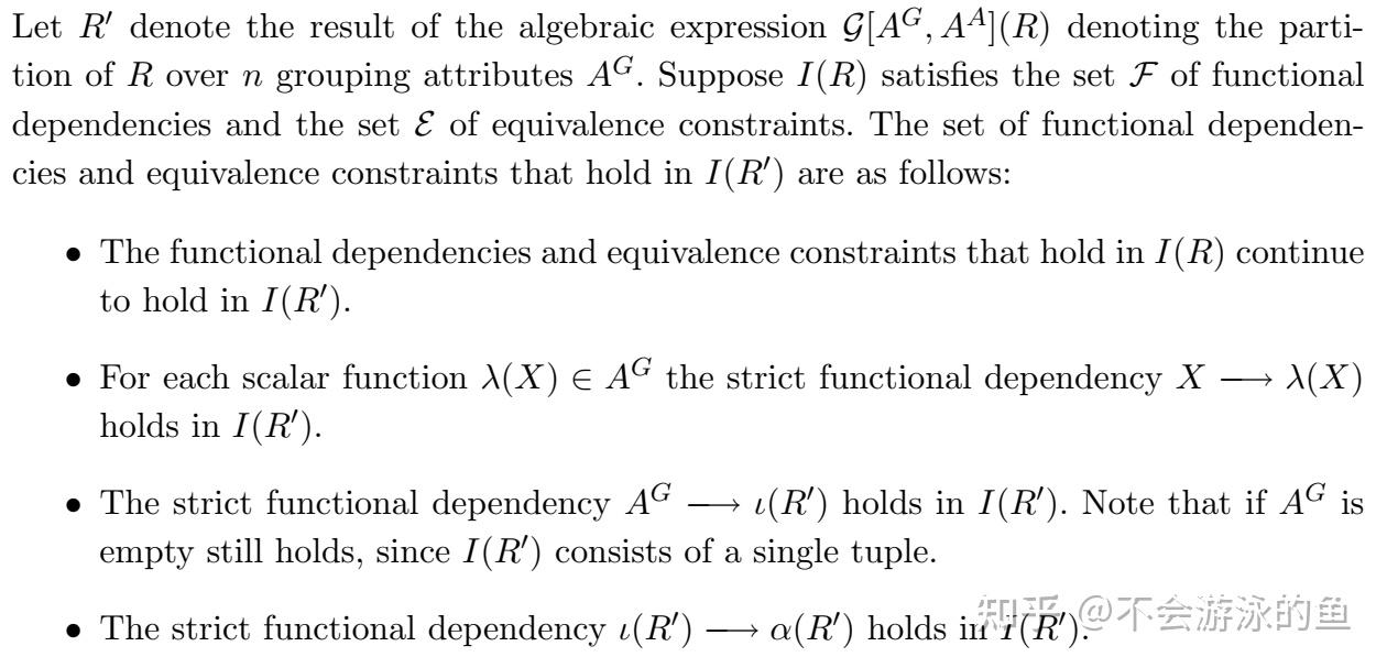 [University of Waterloo 2000] Exploiting Functional Dependence in Query Optimization--学习笔记下-函数依赖 ...
