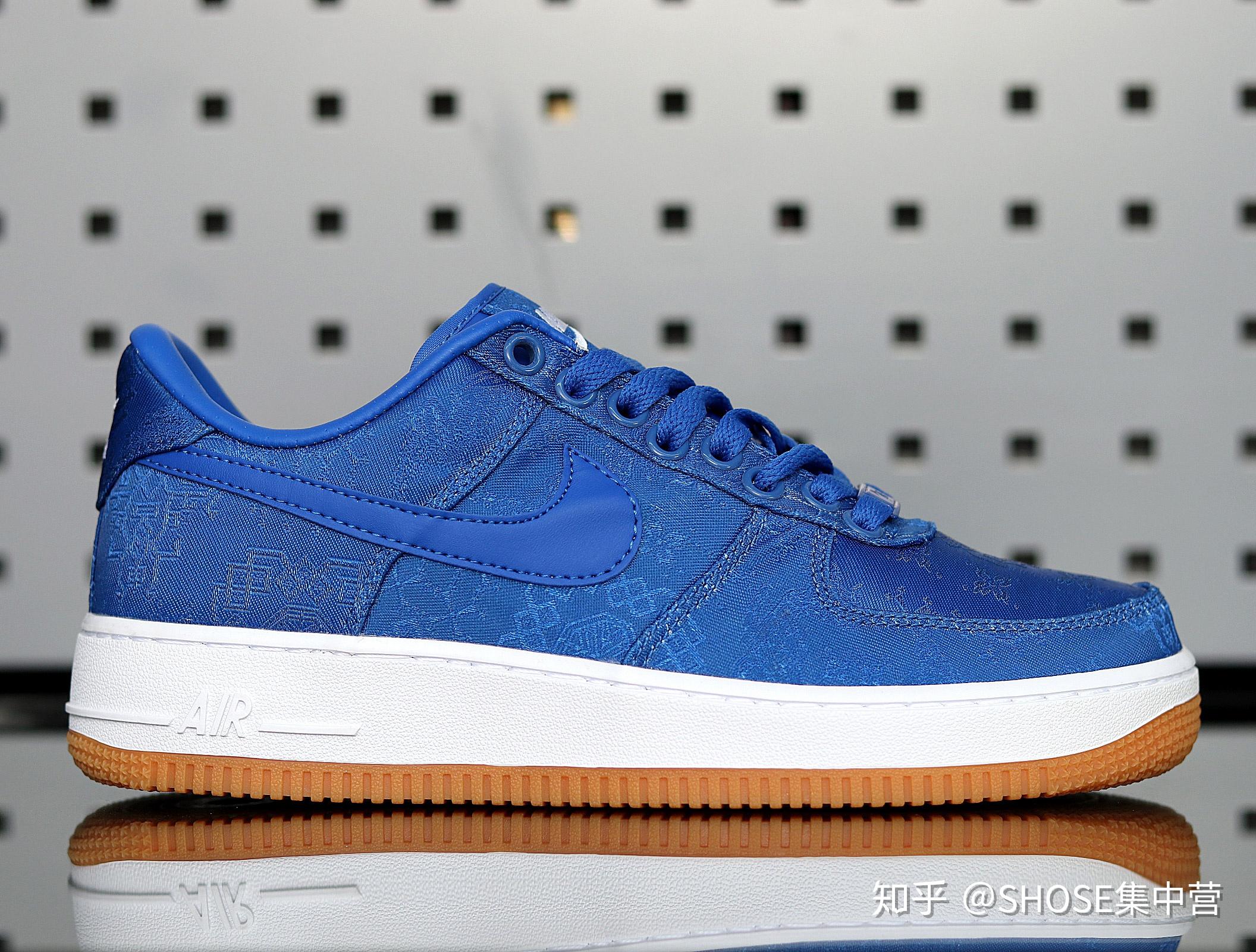 Clot x Nike Air Force 1 空军一号 蓝丝绸 - 知乎