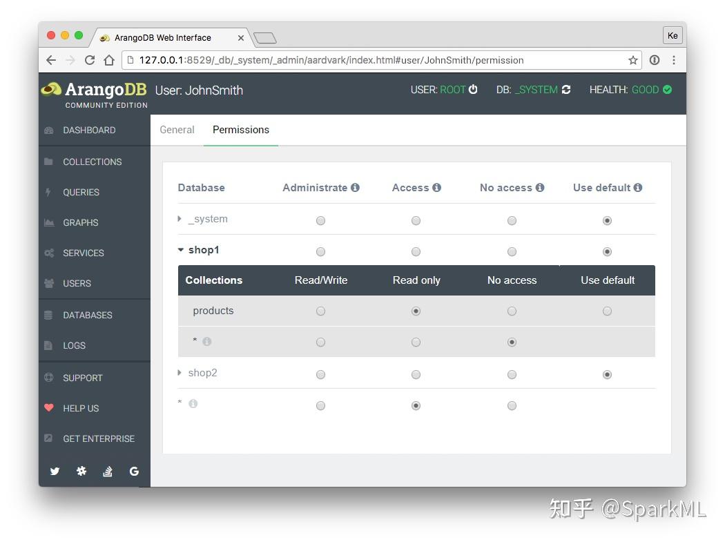 【ArangoDB教程10】 Web界面功能详解 - 知乎