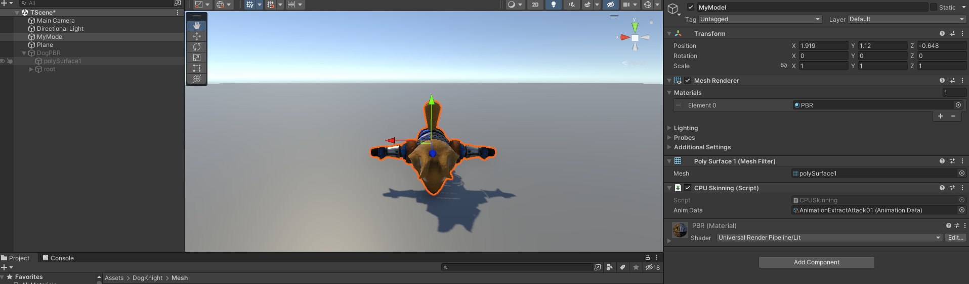 Unity3d GPUSkinning 手写SkinnedMeshRendener（2） - 知乎