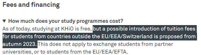 23fall，挪威也要开始收学费了... - 知乎