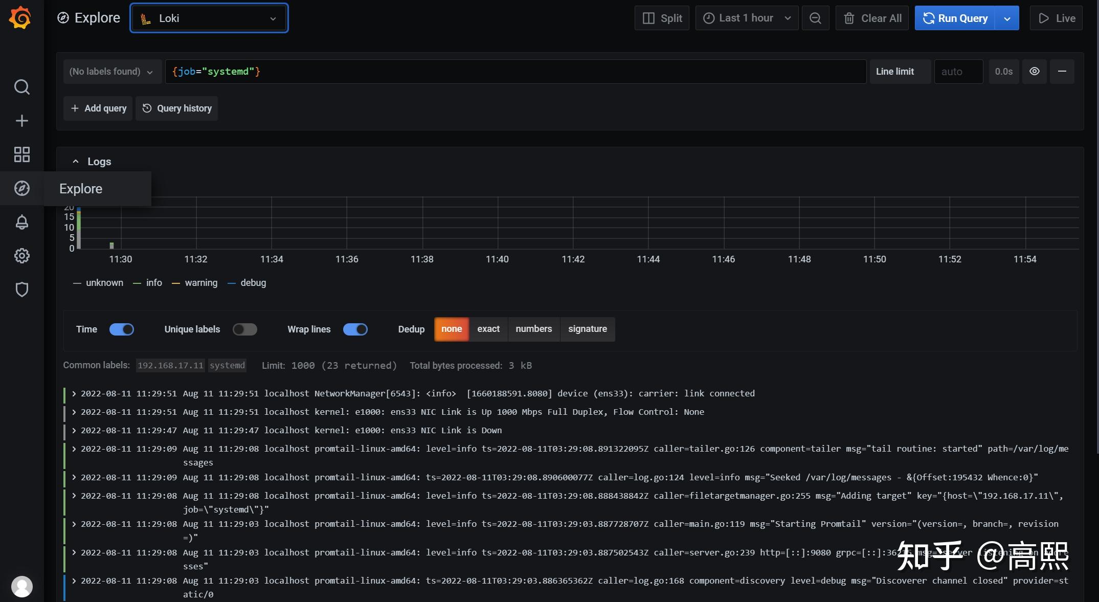 日志收集系统loki+promtail+Grafana部署 - 知乎