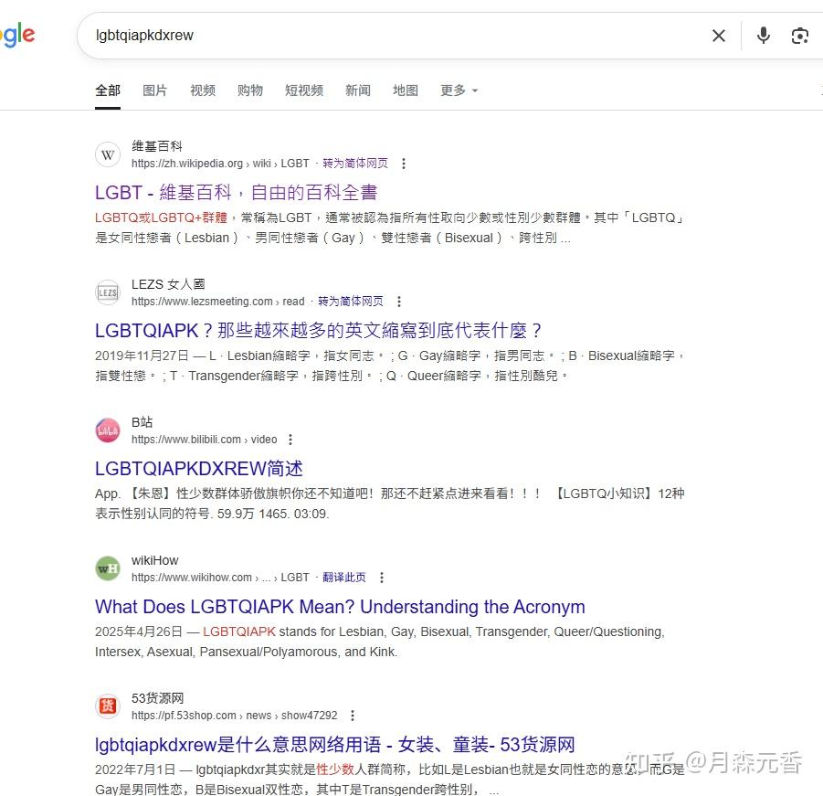 简中常见性别谣言之lgbtqiapkdxrew - 知乎