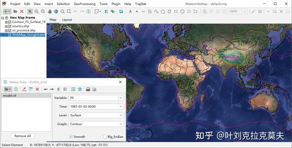 科学可视化软件介绍 – MeteoInfo - 知乎