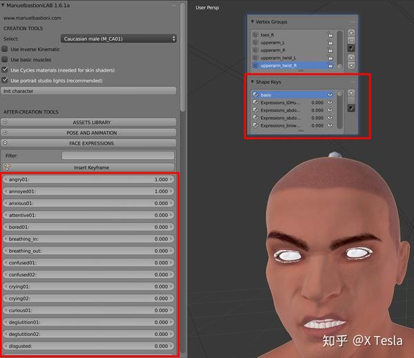 【UE4】人物角色MorphTarget(Blendshape) 面部表情制作方案 - 知乎