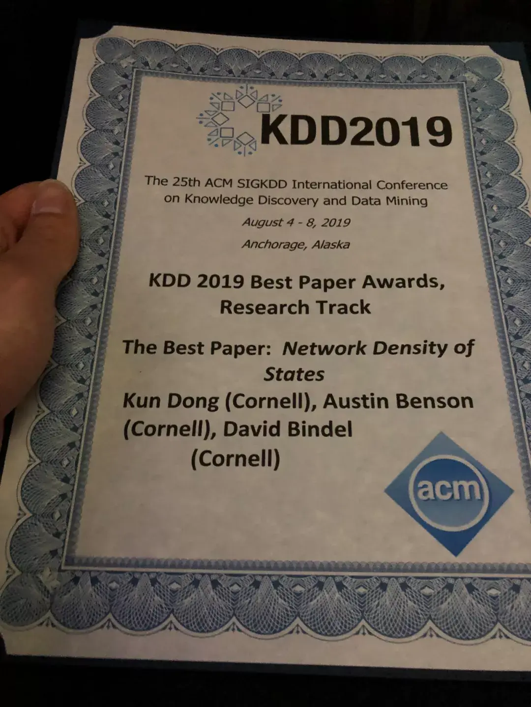 KDD 2019 大奖新鲜出炉！华人博士勇夺最佳论文，“中国队” 横扫 KDD CUP - 知乎