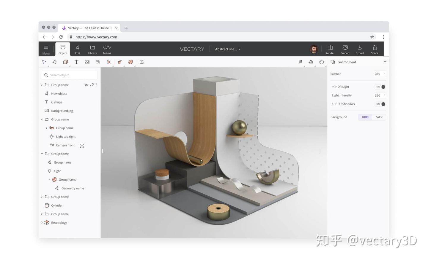 VECTARY 3.0新功能使用小结 - 知乎