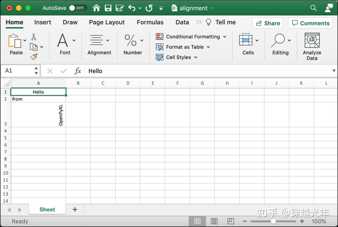 完全解读 OpenPyXL 设置 Excel 单元格样式 - 知乎