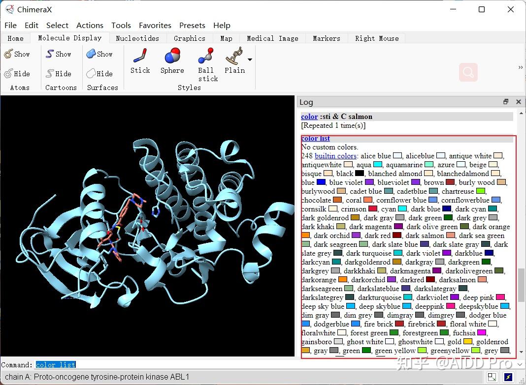 手把手教你使用ChimeraX进行蛋白-配体相互作用的分析与绘图（上篇） - 知乎