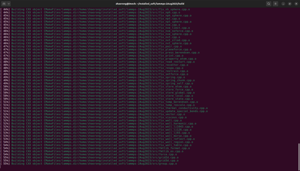 LAMMPS 软件的安装与运行 - 知乎