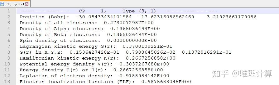 量子化学||Multiwfn进行大体系AIM分析的寻点技巧 - 知乎